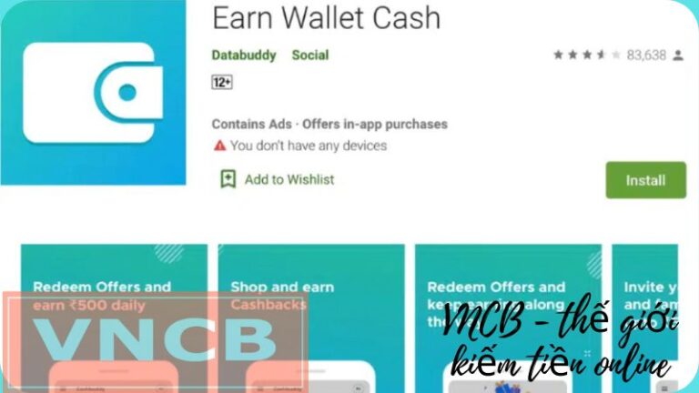 60 app kiếm tiền online tốt nhất ở Việt Nam 2026 - VNCB