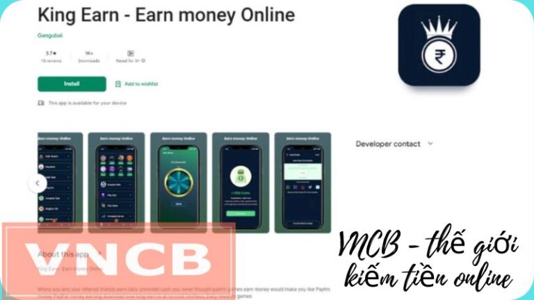 60 app kiếm tiền online tốt nhất ở Việt Nam 2026 - VNCB